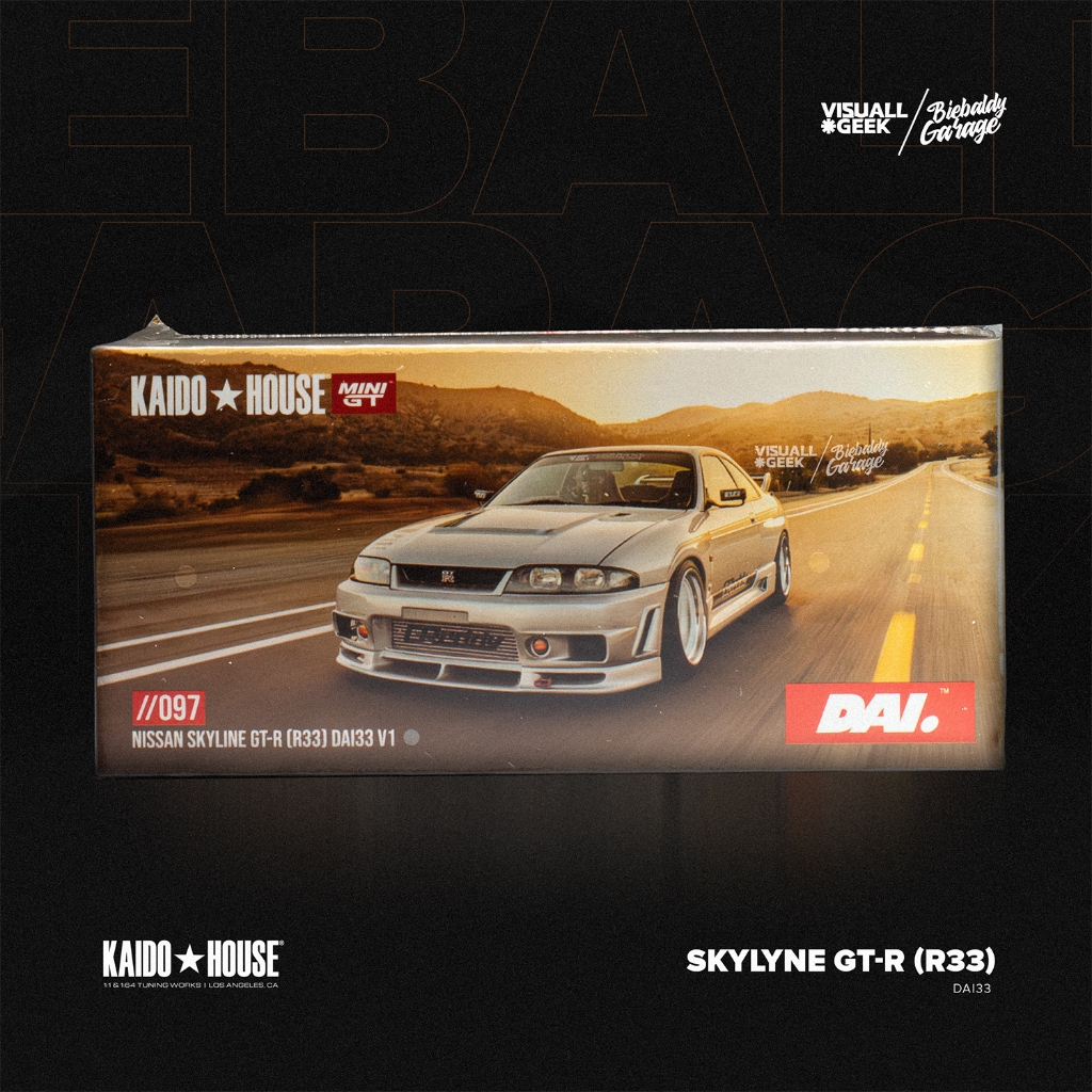 Jual Mini GT Kaido House Nissan Skyline GT-R R33 DAI33 V1 | Shopee Indonesia