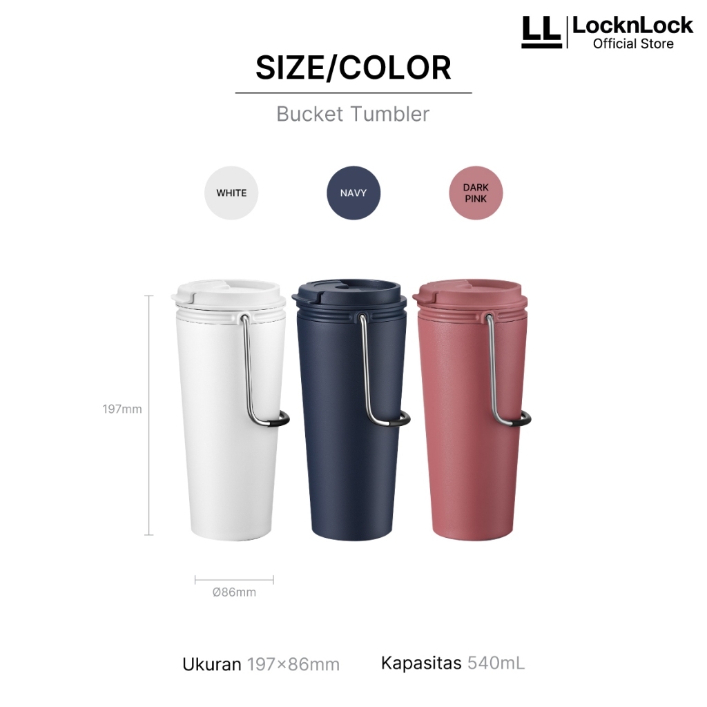 Jual Locknlock Bucket Tumbler 540 ml | Shopee Indonesia