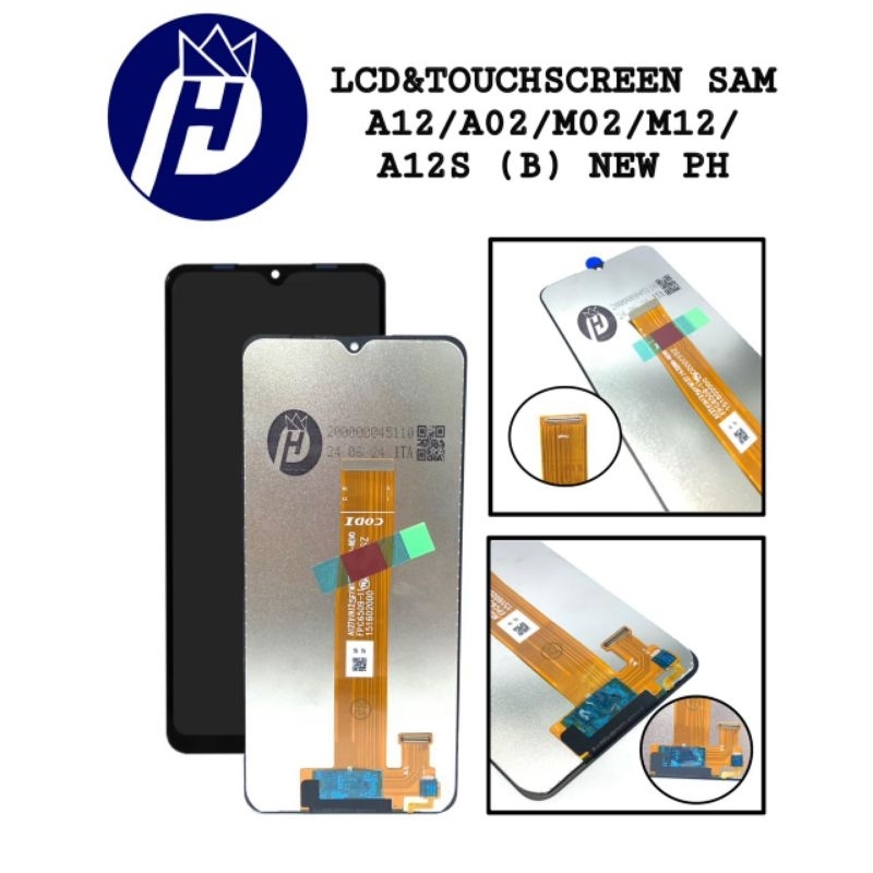 Jual PULAUHP _ LCD TOUCHSCREEN SAMSVNG A12/A125/A02/A022/M02/M022/M12 ...