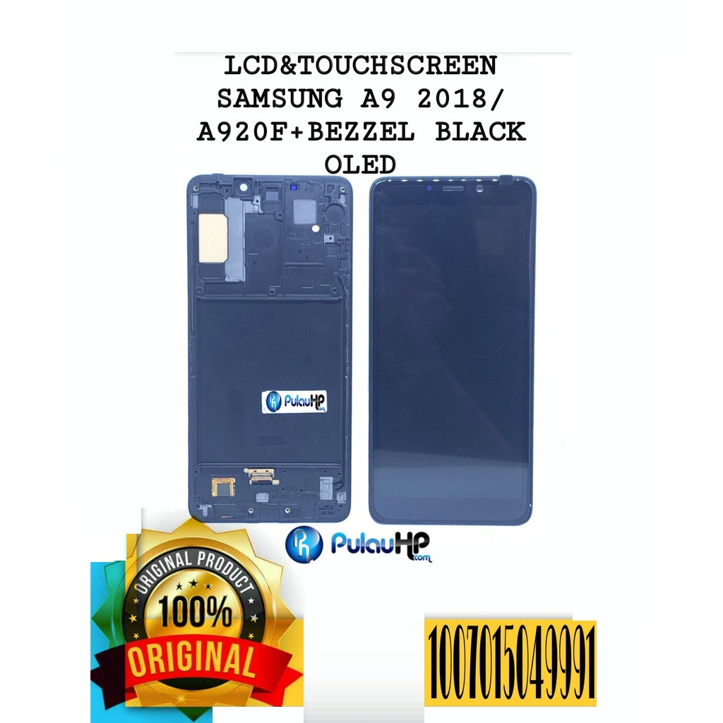 Jual PULAUHP _ LCD TOUCHSCREEN SAMSVNG A9 2018/A920F OLED + BEZZEL ...
