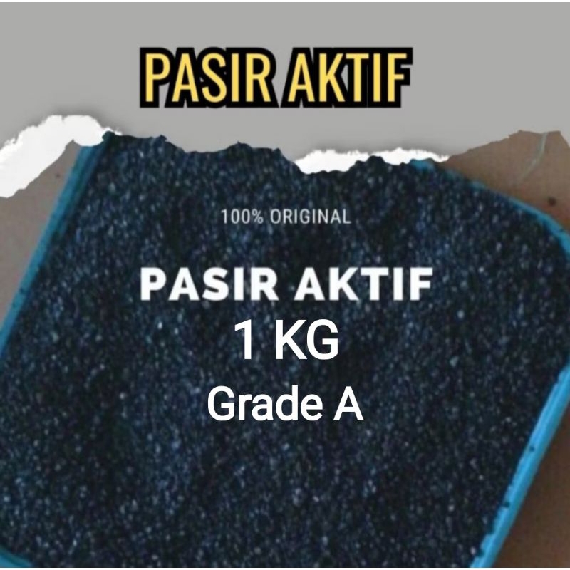 Jual Pasir Aktif 1 Kg, Media Filter Air, Pasir Aktif Grade A, Penjernih ...