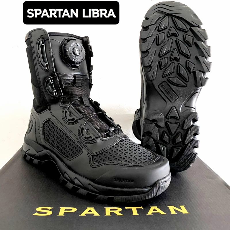 Jual Sepatu PDL SPARTAN Tali Putar Libra Sol Tempur | Shopee Indonesia