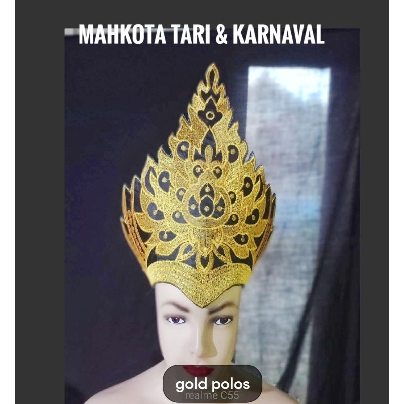Jual Mahkota tari tradsional/mahkota tari karnaval/mahkota kesenian ...