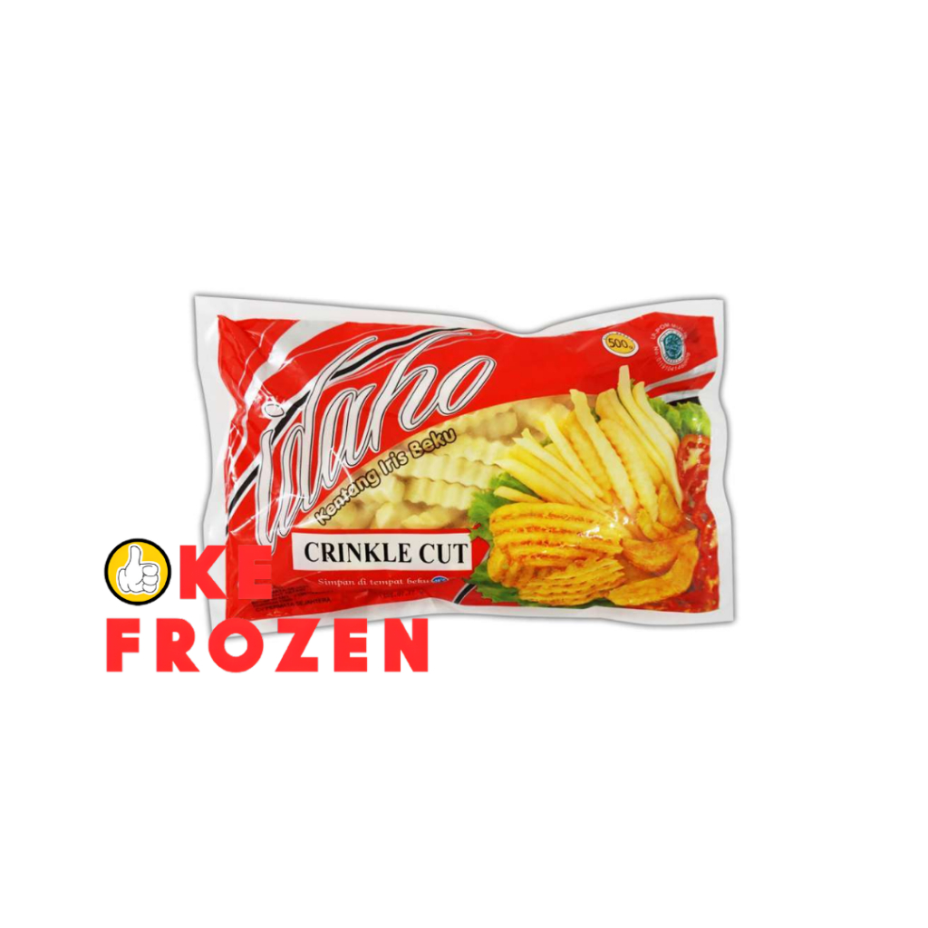 Jual IDAHO CRINKLE CUT 500GR KENTANG GORENG BEKU FRENCH FRIES | Shopee ...