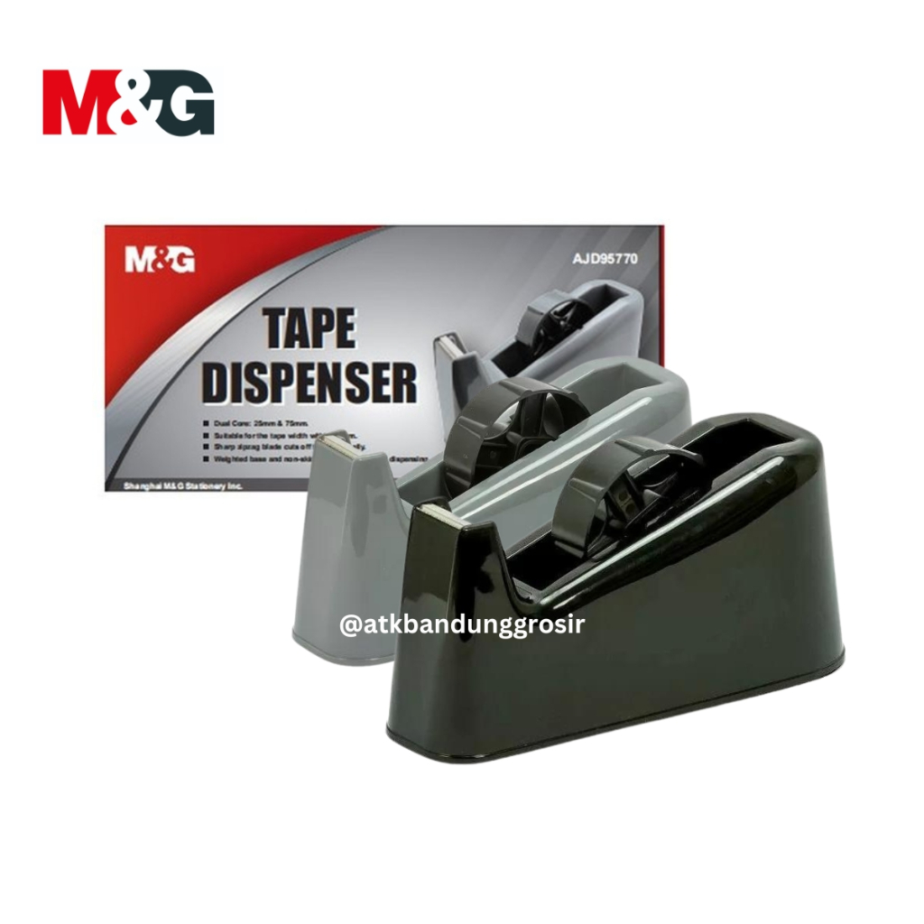 Jual Tape Dispenser M&G for 25 mm Tempat Selotip Solasi untuk Ukuran ...