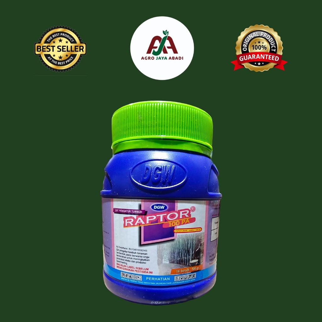 Jual RAPTOR 100 PA 500 GRAM / ZPT RAPTOR 100 PA / ZPT PENAMBAH GETAH ...