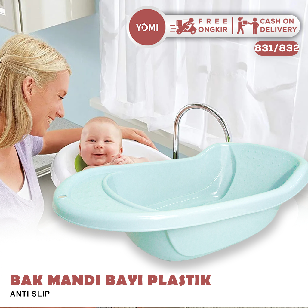 Jual YOMI Bak Mandi Bayi Plastik 831/832 Kamar Mandi Baby Bathtub ...