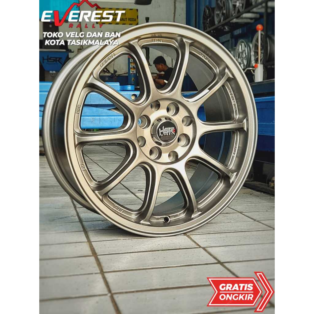 Jual VELG RACING HSR FE03 R16 COCOK UNTUK MOBIL AVANZA WARNA VELG GREY | Shopee Indonesia
