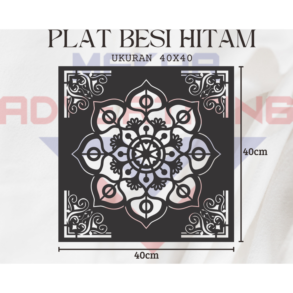 Jual PLAT BESI CUSTOM UKURAN 40X40 | PLAT BESI CUSTOM UKURAN 59X59 ...