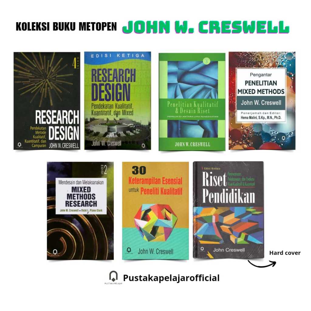 Jual Koleksi Buku METOPEN. JOHN. W CRESWELL Research Design Edisi ke-3 ...