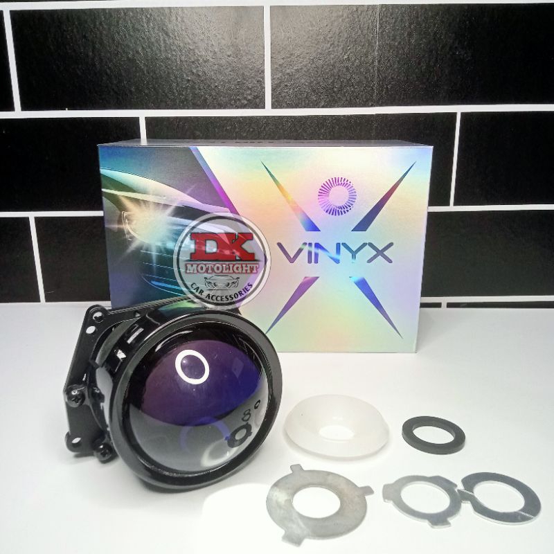 Jual Lampu Headlamp Projector Biled Vinyx P65 Gen 2 Blue Lens 3 Inchi ...