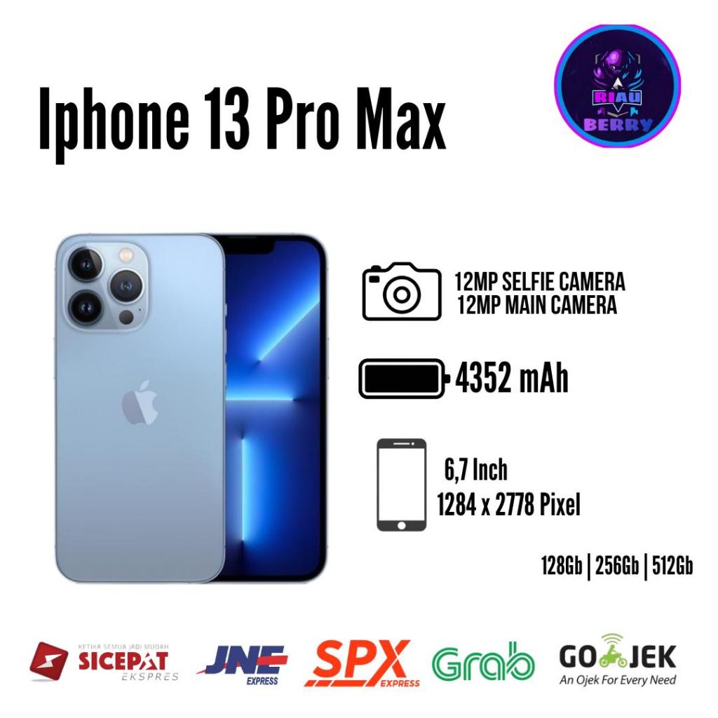 Jual Iphone 13 Pro Max 128GB 256GB Inter Second Like New Fullset | Shopee Indonesia