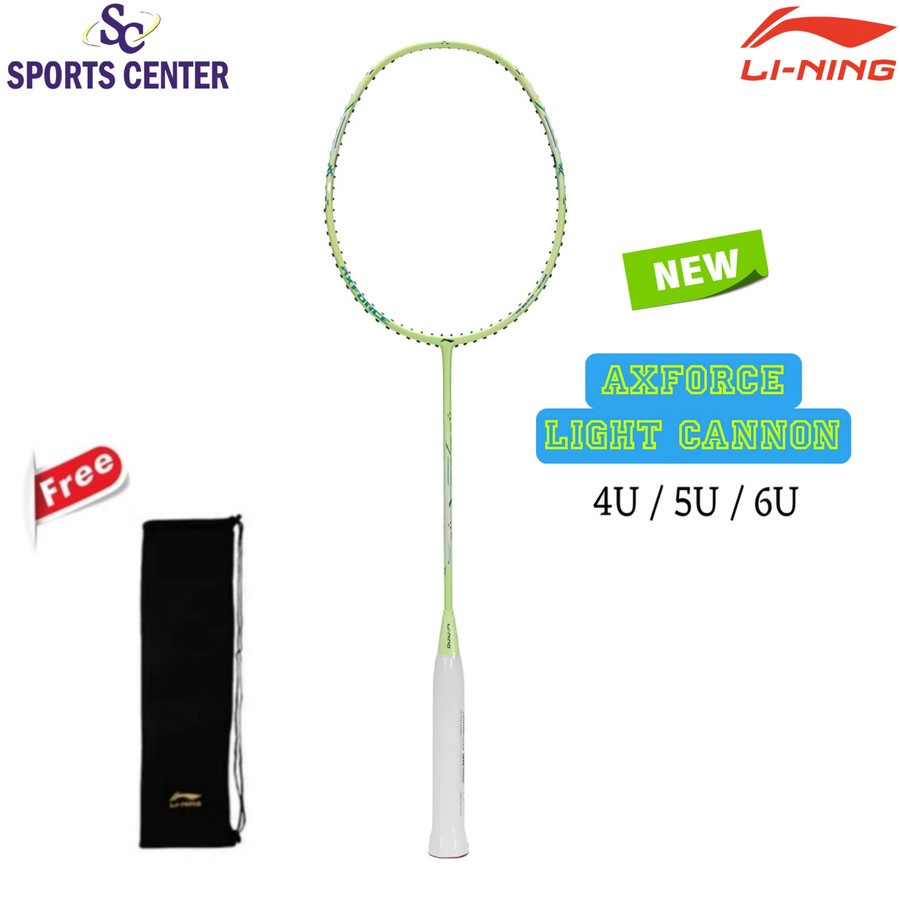Jual New Color Raket Badminton Lining Axforce / AX Force Light Cannon ...