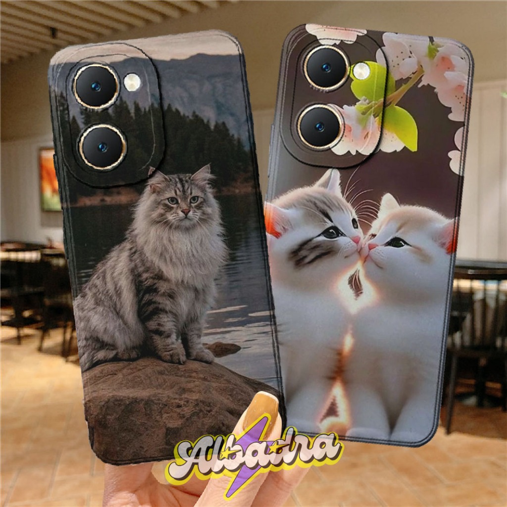 Jual Case Hp Premium VIVO Y18 / VIVO Y03 MOTIF KUCING LUCU 3 Lucu Keren ...