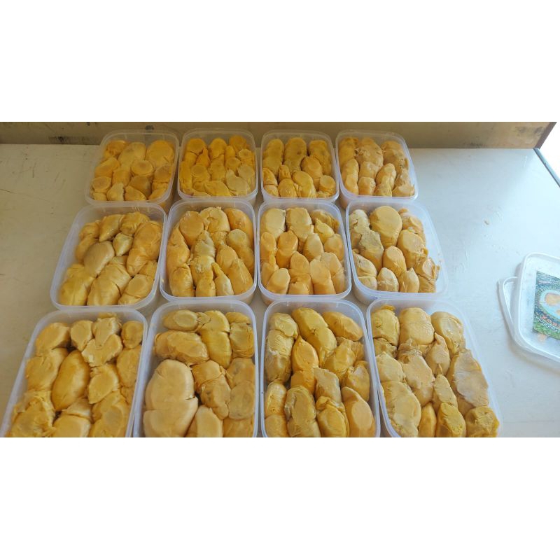 Jual Durian nias premium kemasan 900gram D jamin manis pahit top ...