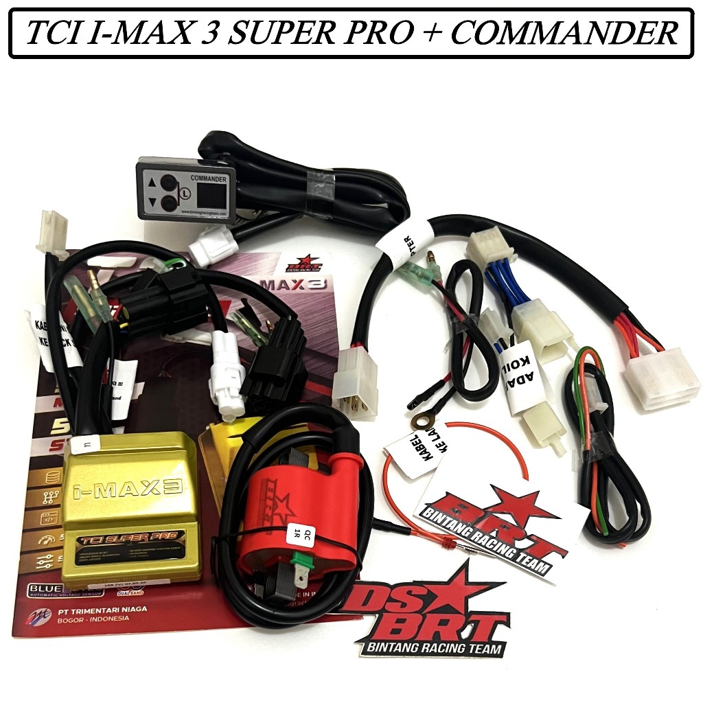 Jual TCI IMAX 3 SUPER PRO + COMMANDER 52 Step BRT KLX 140 | Shopee ...
