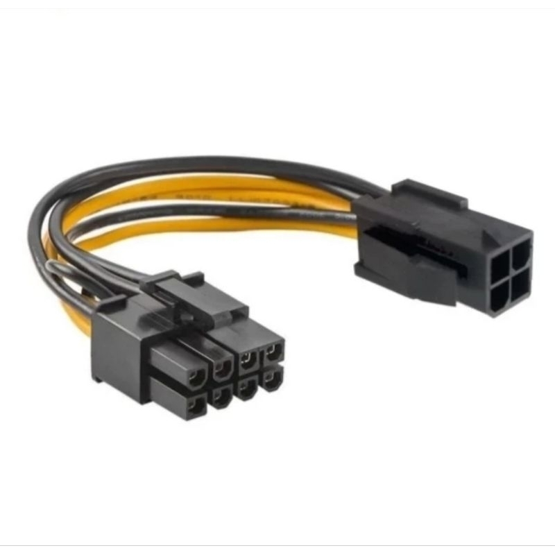 Jual Cable Adapter 4 Pin To 8 Pin PSU Power Supply Kabel Konverter ...