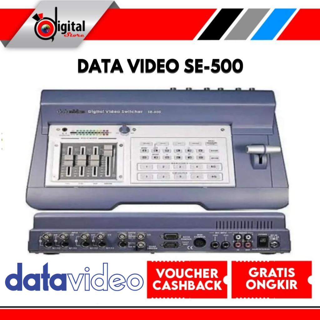 Jual Data Video SE - 500 Channel Video Mixer Datavideo SE-500 | Shopee ...