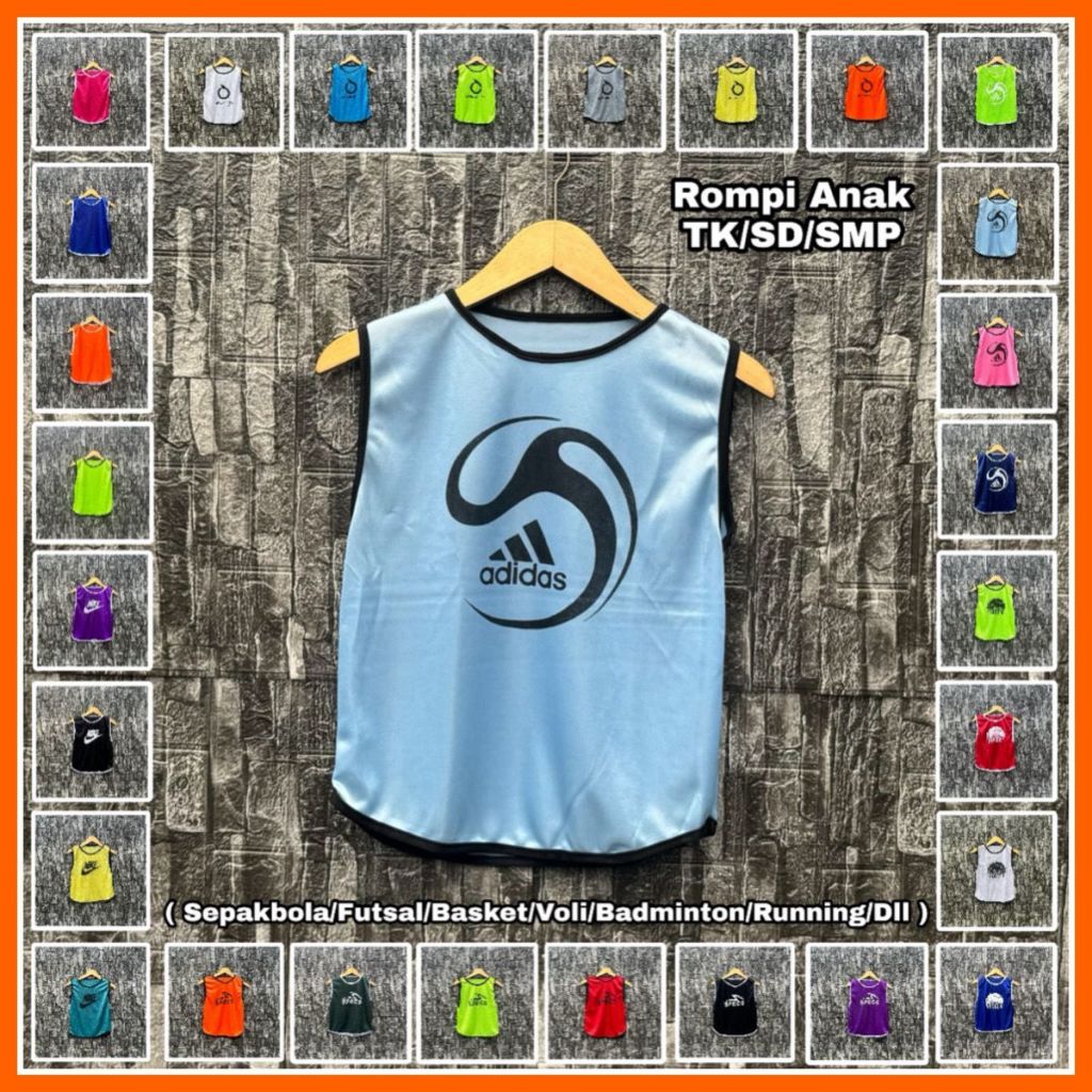 Jual Rompi Anak - Rompi Futsal Anak Model Terbaru Rompi Bola Anak New ...