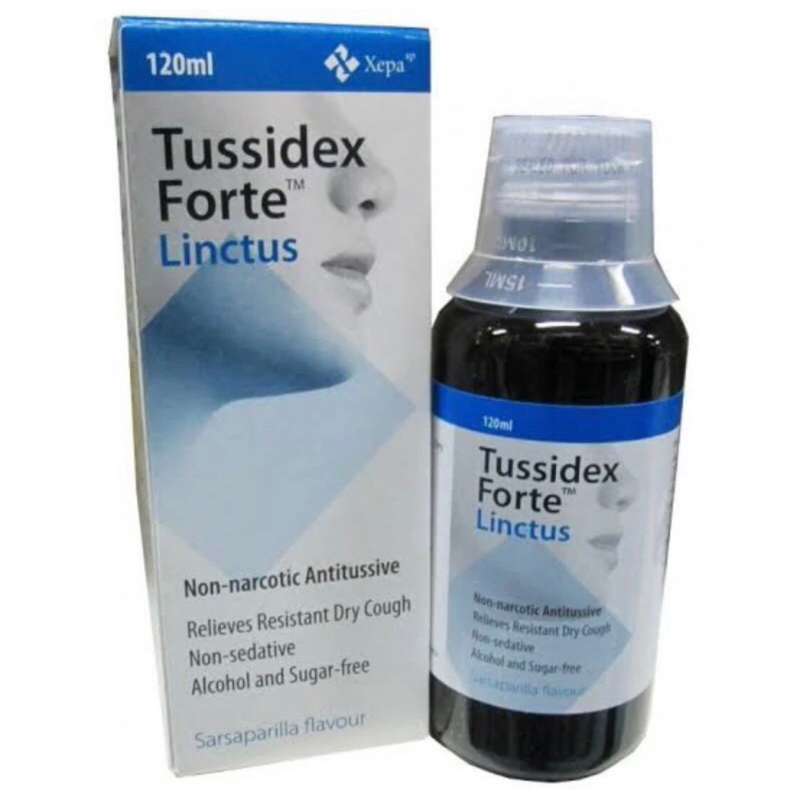 Jual Tussidex Forte Linctus - READY STOCK!! obat batuk kering dan gatal ...