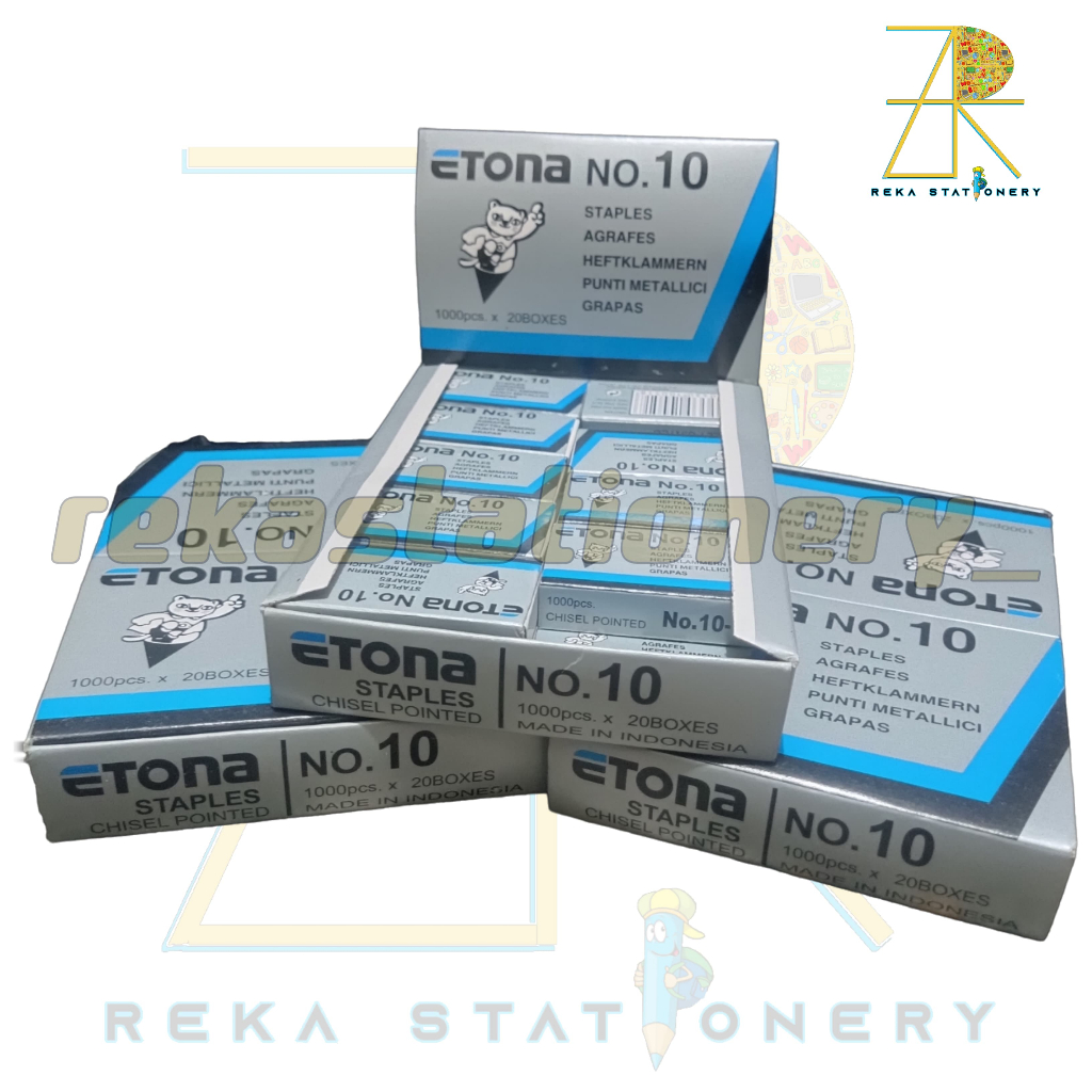 Jual Isi Staples Etona No.10 / Isi Stapler | Shopee Indonesia