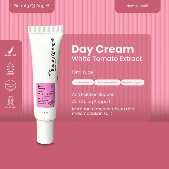 Jual Beauty of Angel Brightening Day Cream White Tomato WT DAY CREAM ...