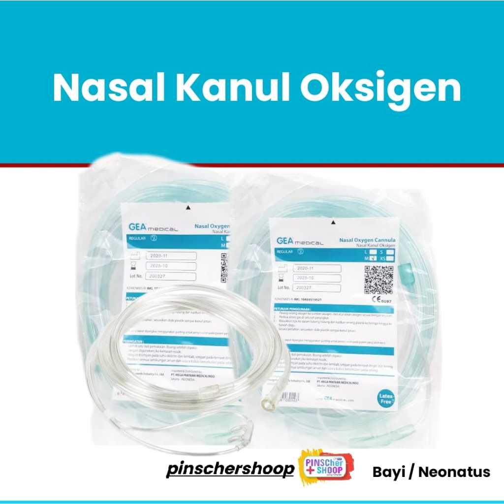 Jual Nasal Kanul Bayi Selang Oxygen Neonatus Nasal Canul / Pcs | Shopee ...