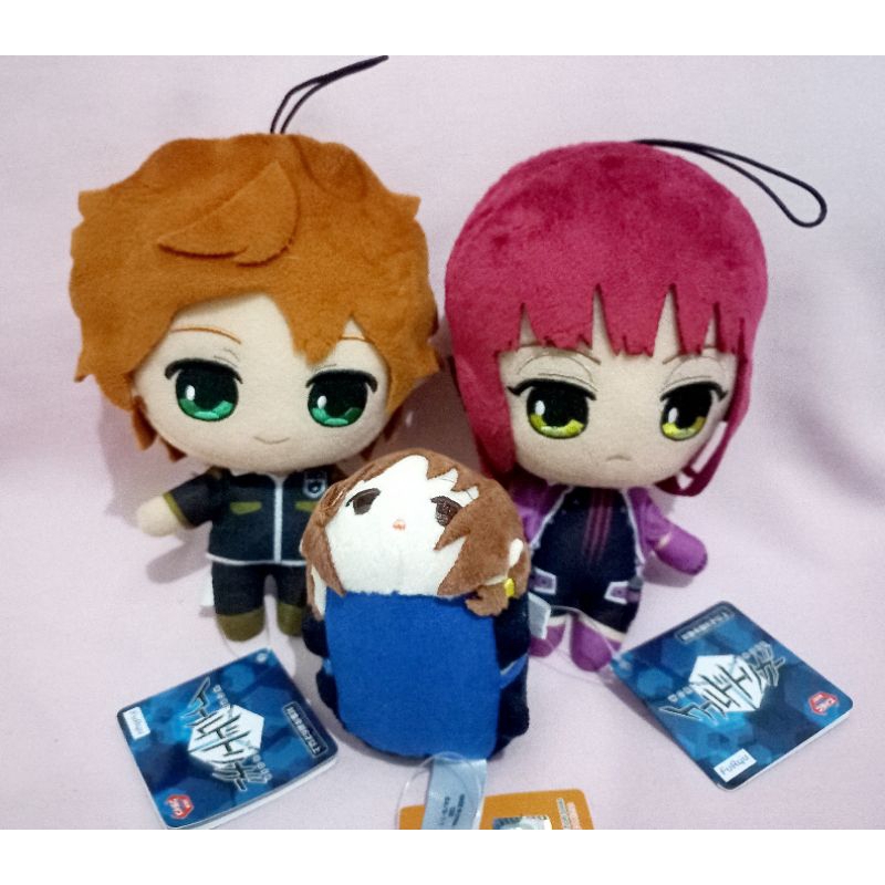 Jual World Trigger Official Anime Plush Furyu Fuwakororin Mochi Mascot ...