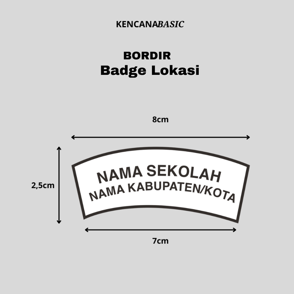 Jual [ LEBIH CEPAT SEHARI JADI ] BISA ORDER SATUAN ORDER BIJIAN BADGE ...