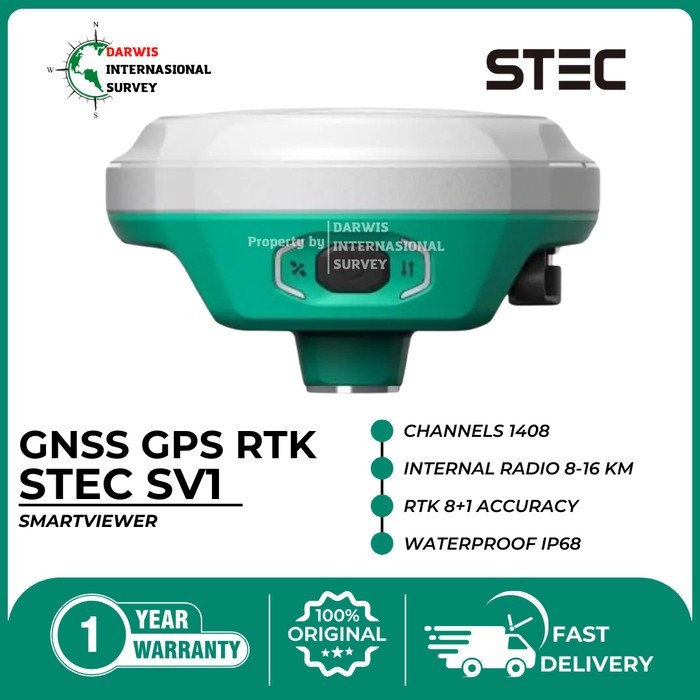 Jual GPS RTK STEC SV1 Smart Viewer Stake Out Soluti | Shopee Indonesia