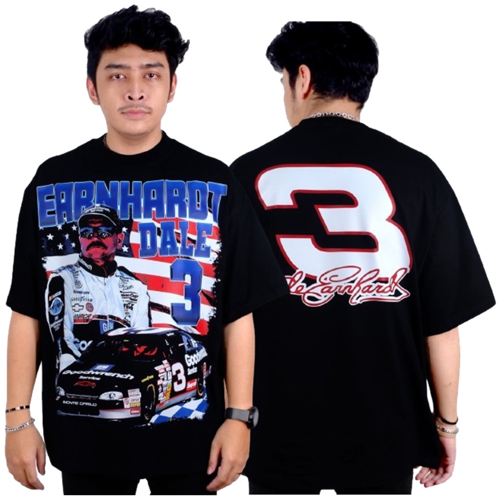 Jual Earnhardt Dale Nascar Racing Car T-shirt Bootleg Vintage Oversize ...
