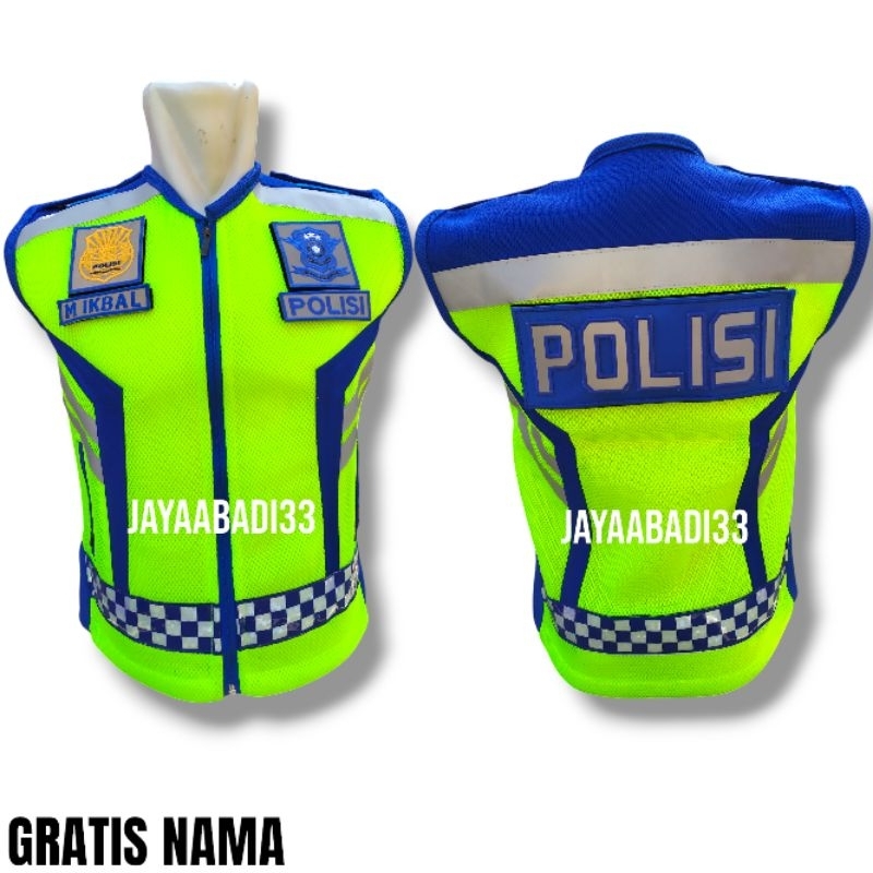 Jual Rompi Polisi | Rompi Polantas | Rompi Polisi Model Terbaru 2024 ...