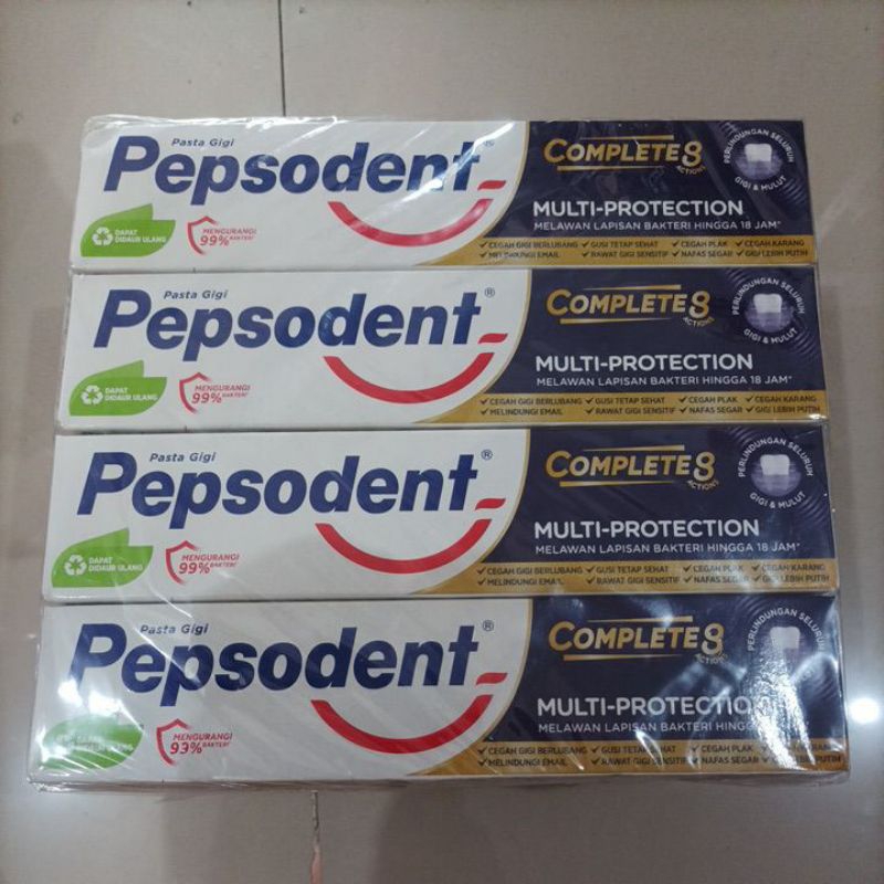 Jual pepsodent complete 8 multi protection 150g | Shopee Indonesia