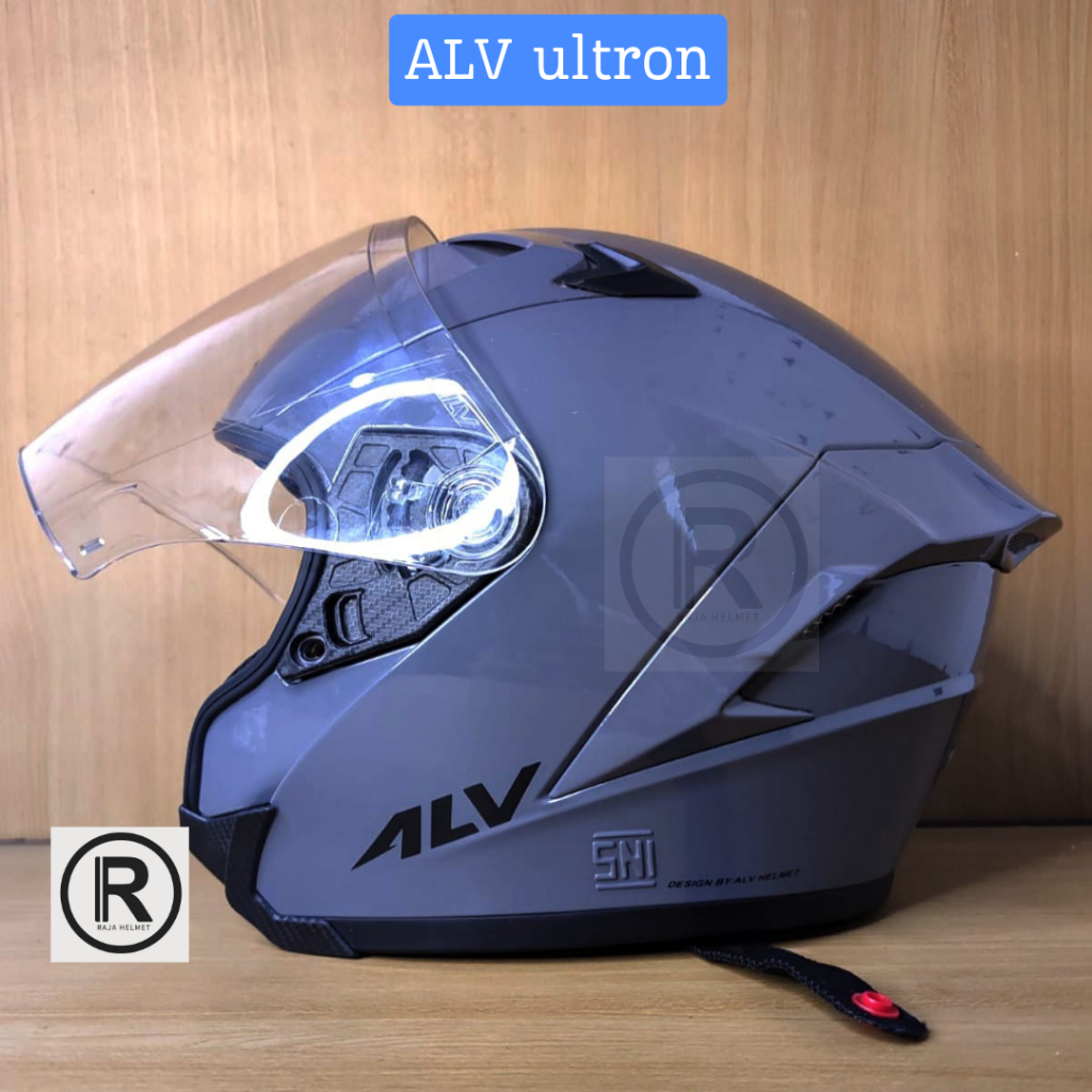 Jual HELM ALV HITAM METALIK ORIGINAL | Shopee Indonesia