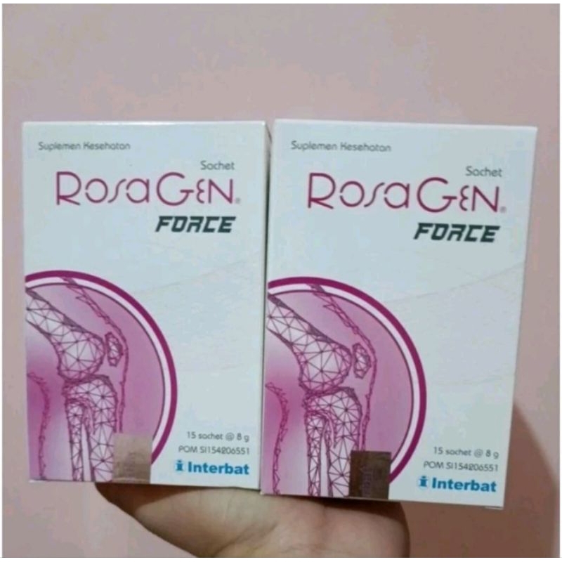 Jual Rosagen Force 15 Sachet - Suplemen Gangguan Otot Dan Tulang ...