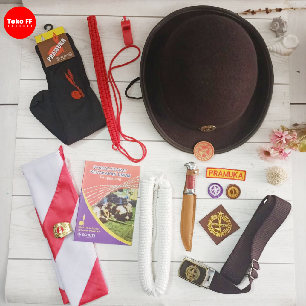 Jual Paket Perlengkapan Atribut Pramuka Penggalang Banten untuk Putri | Shopee Indonesia