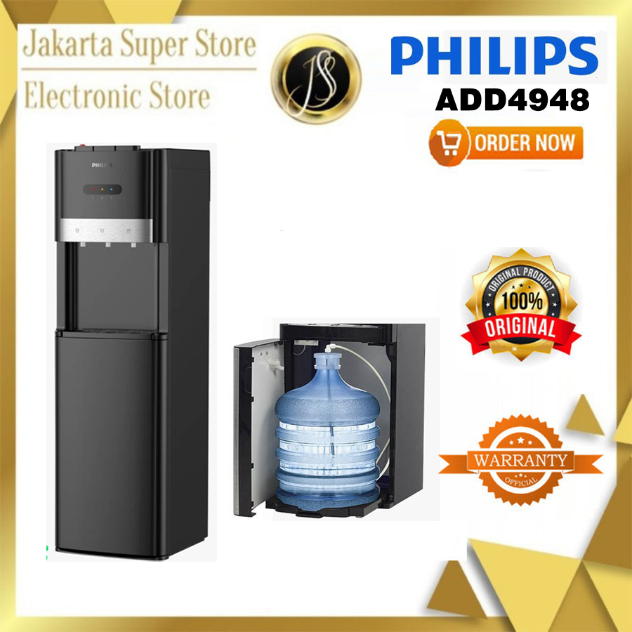 Jual DISPENSER PHILIPS GALON BAWAH ADD4948 3 KRAN | Shopee Indonesia
