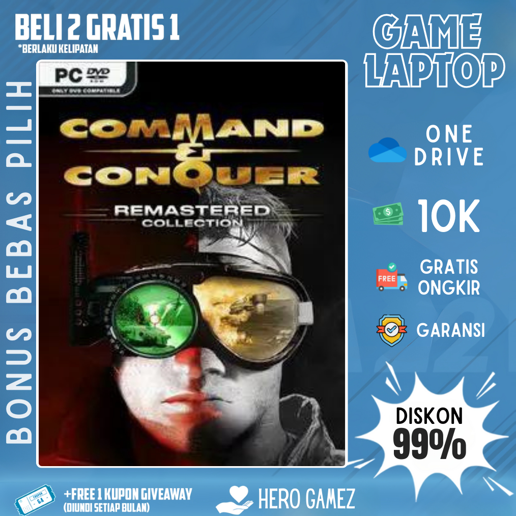 Jual Command & Conquer REMASTED - LINK DOWNLOAD - GAME PC - GAME LAPTOP - GAME OFFLINE | Shopee ...