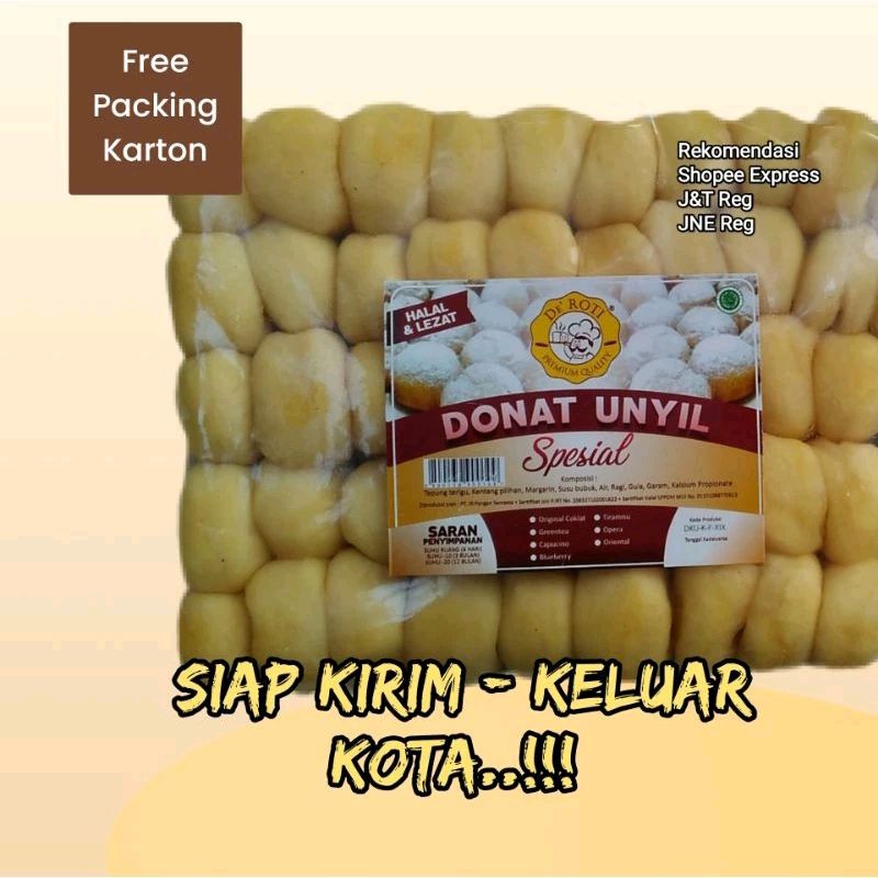 Jual Donat Unyil De' Roti 50 pcs | Shopee Indonesia