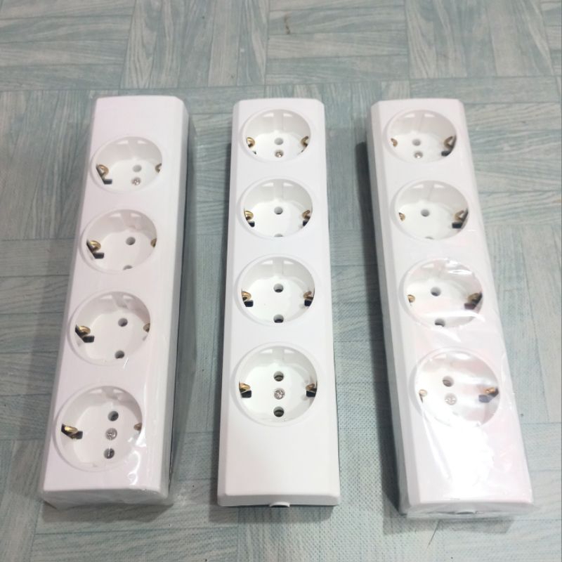 Jual Stop Kontak Terminal Colokan Listrik Broco 2 3 4 5 Lubang | Shopee Indonesia