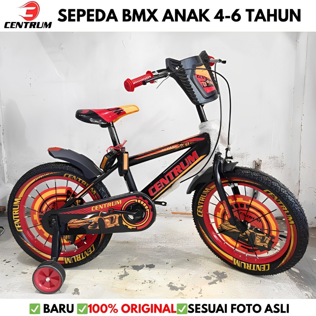 Jual SEPEDA ANAK LAKI-LAKI BMX Centrum 309: Ukuran 12, 16, & 18 inch ...