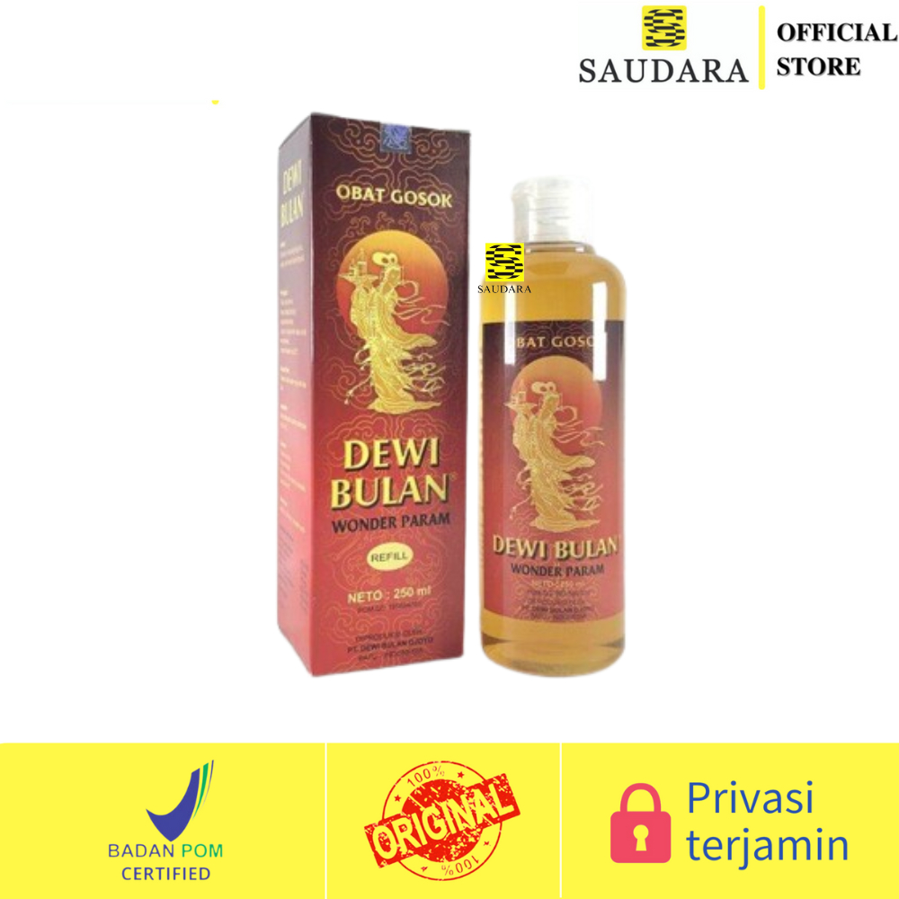 Jual DEWI BULAN WONDER PARAM REFILL 250 Ml | Shopee Indonesia