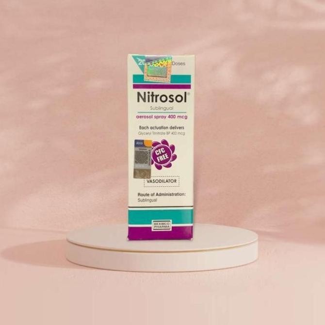 Jual Nitrosol Spray 400mcg READY STOCK | Shopee Indonesia
