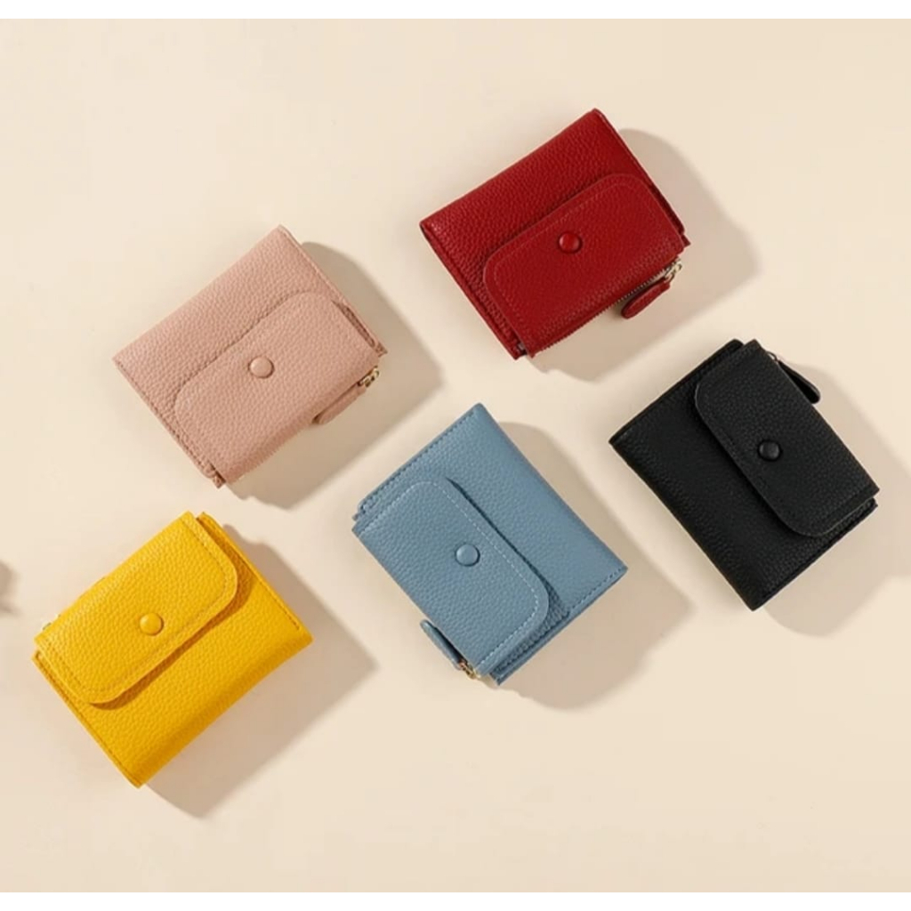 Jual Dompet Wanita Premium Serat Jeruk - Dompet Lipat Genie walet ...