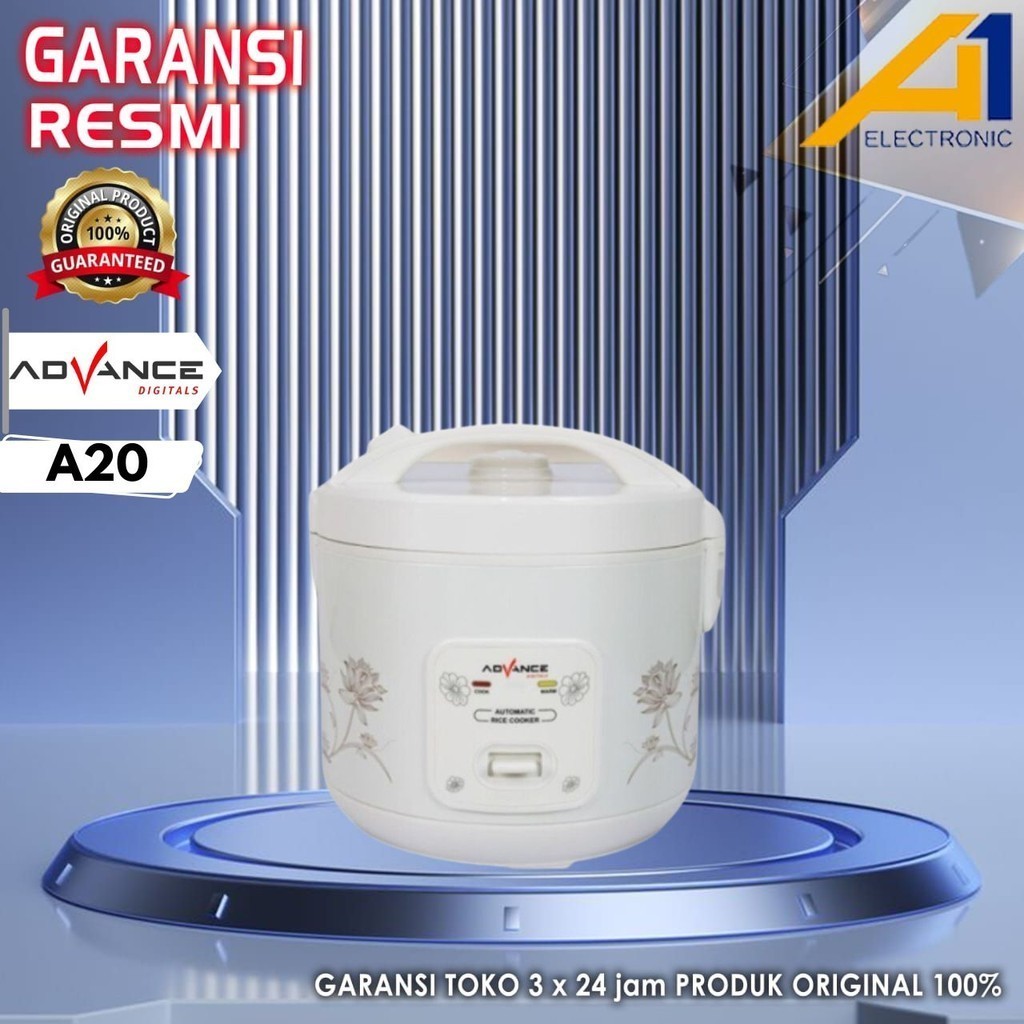 Jual Rice cooker ADVANCE A20 / A 20 Penanak Nasi 3 In 1 1.8 Liter 350 ...