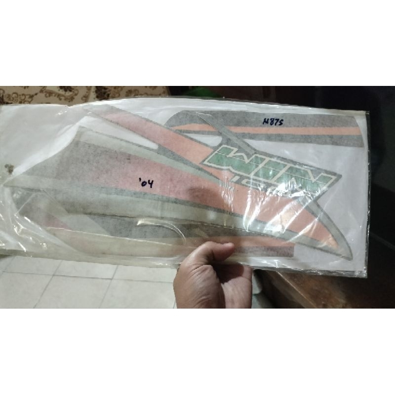 Jual STIKER STRIPING HONDA WIN ORIGINAL HONDA WIN 2003 2004 ORI ...