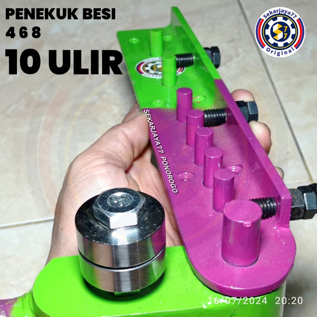Jual Penekuk Besi Behel Begel Cakar Ayam 10mm ULIR ULER SEKARJAYA77 ...
