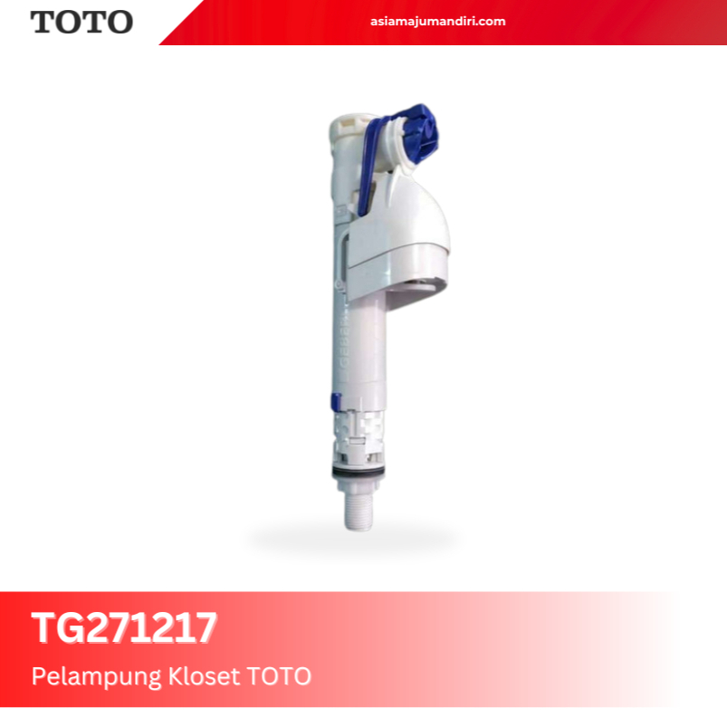 Jual FILL VALVE/PELAMPUNG STANDAR CLOSET TOTO TG271217 | Shopee Indonesia