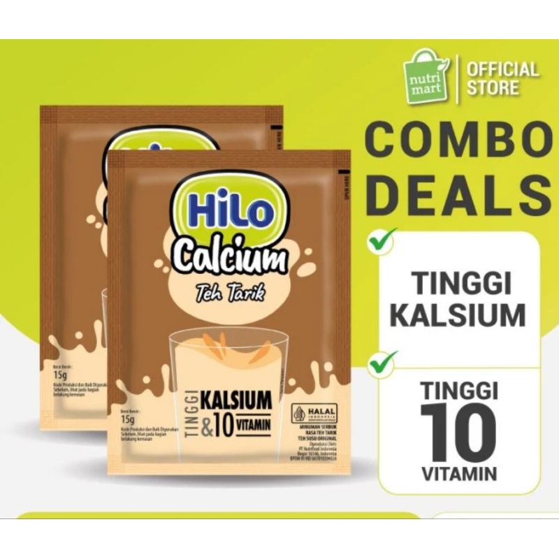 Jual 1 rcg hilo calcium Thai tea - hilo teh tarik - hilo choco malt 10 ...