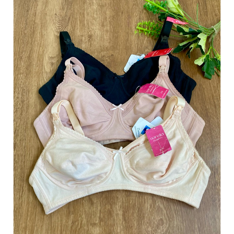 Jual SORELLA NURSING BRA SIZE 34B B75 34C C75 36B B80 38B B85 40B OBRAL ...